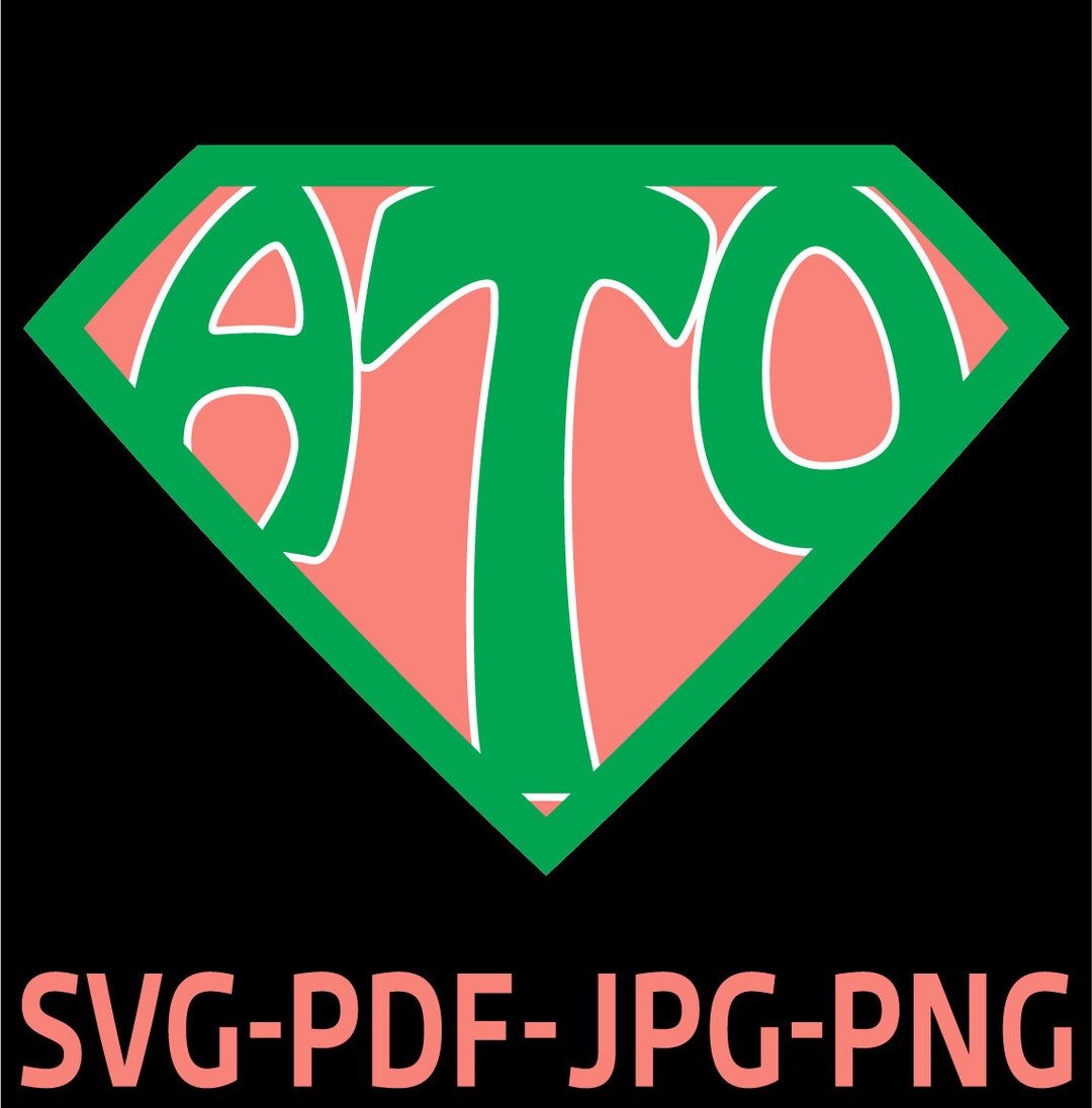 Alpha Theta Omega (ATO) Shield Design SVG, PNG, Pdf, Jpg Zip File - Etsy