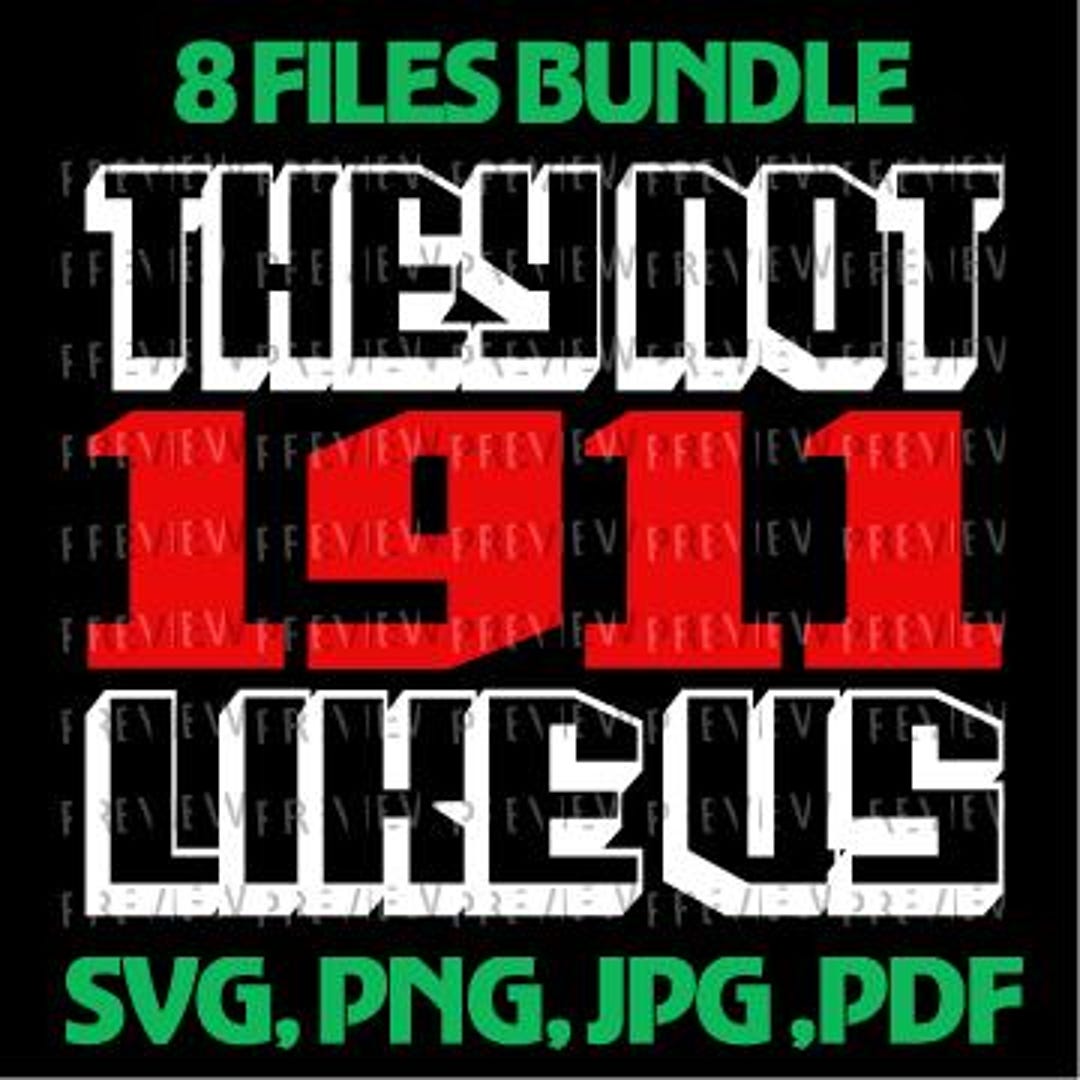 They Not Like Us Kappa 1911 Kappa Alpha Psi Fraternity Bundle SVG & PNG Zip File- T-shirt Design ...