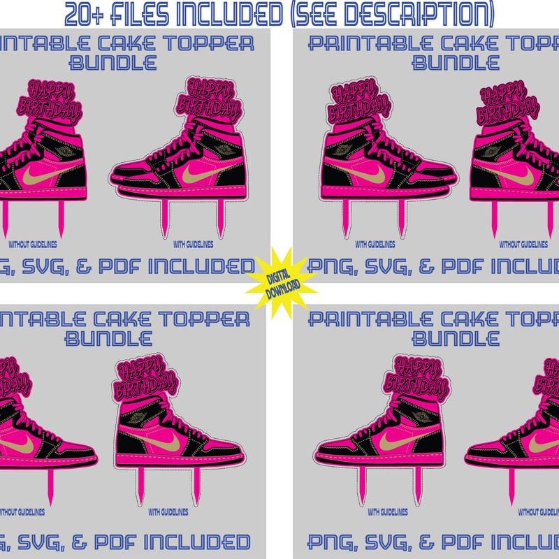 Shoe Cake Topper - Etsy