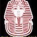Egyptian Pharaoh -masonic - SVG, PNG, PDF, Jpg Files-- With Black ...