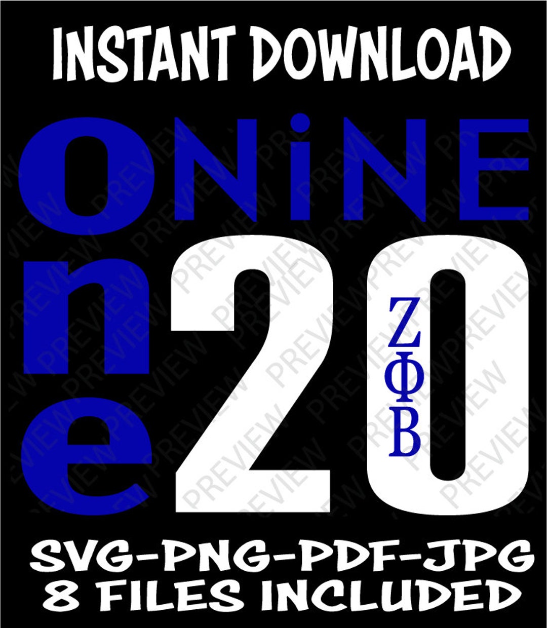 Zeta One Nine T-shirt or Print Design January 16, 1920 -zeta Phi Beta ...