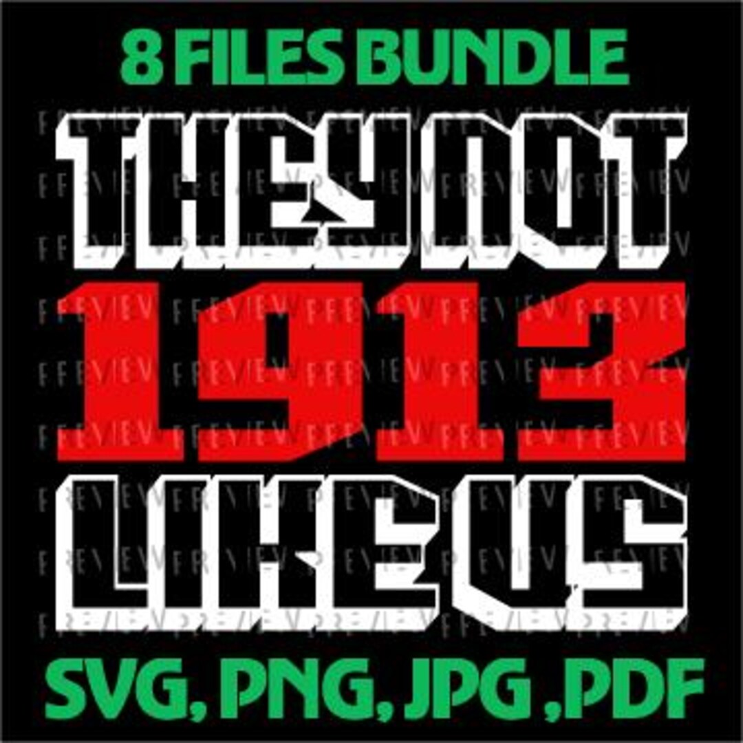 They Not Like Us Delta Sigma Theta Design- SVG, Pdf, Jpg & PNG Zip File ...