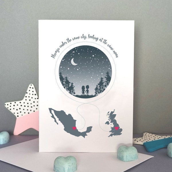 Long Distance Relationship - Etsy UK