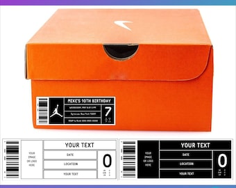 Groomsmen Proposal Shoe Box Labels Bridesmaid, Groomsman Proposal ...