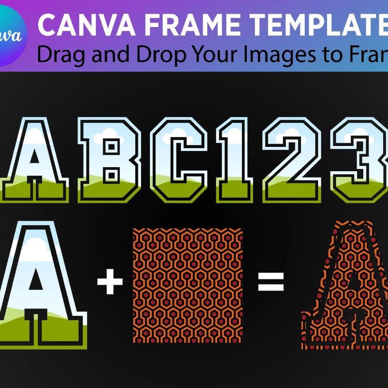 Font Frame - Etsy
