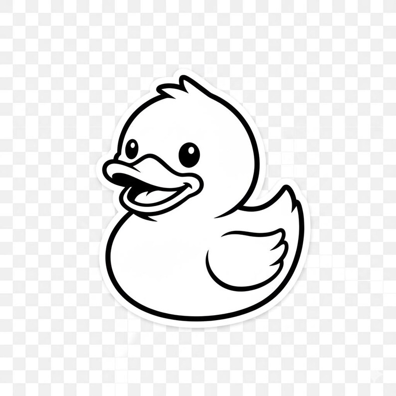 Duck SVG Bundle | 13 Cute Duck Svg Png Pdf | Cartoon Rubber Duck ...