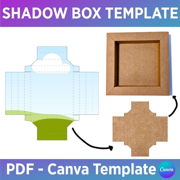 Light Box Template - Etsy