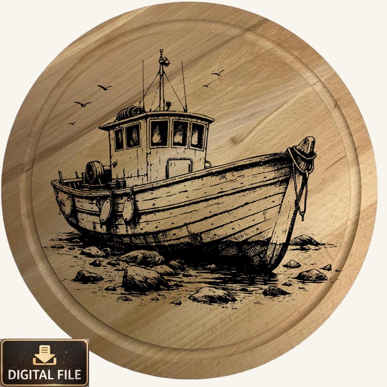 Nautical Engraving Designs | Lighthouse, Ship, Boat SVG PNG (digital ...