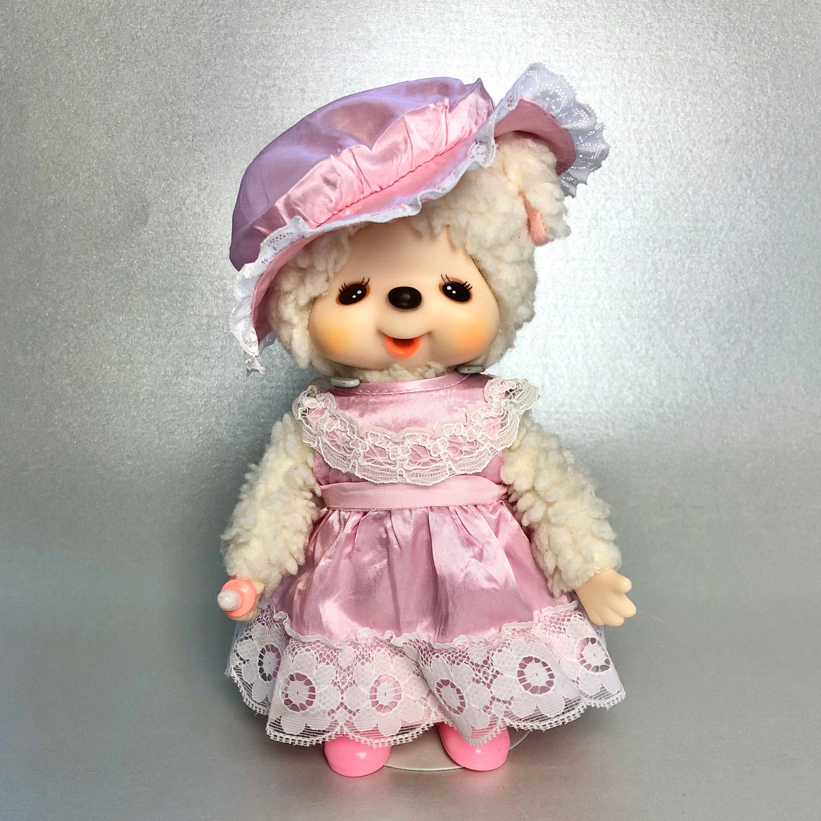 Vintage Monchhichi Sekiguchi Sheep 8 Inch Plush Toy Beige Fur - Etsy