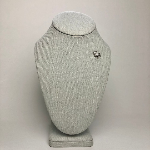 Vintage Mack Truck Bulldog Dog Pin, Silver Tone Lapel… - Gem