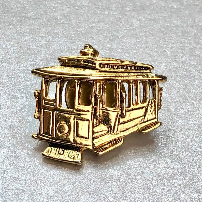 Vintage Retro Antique Cable Car Cabin Gold Tone Small Tiny - Etsy
