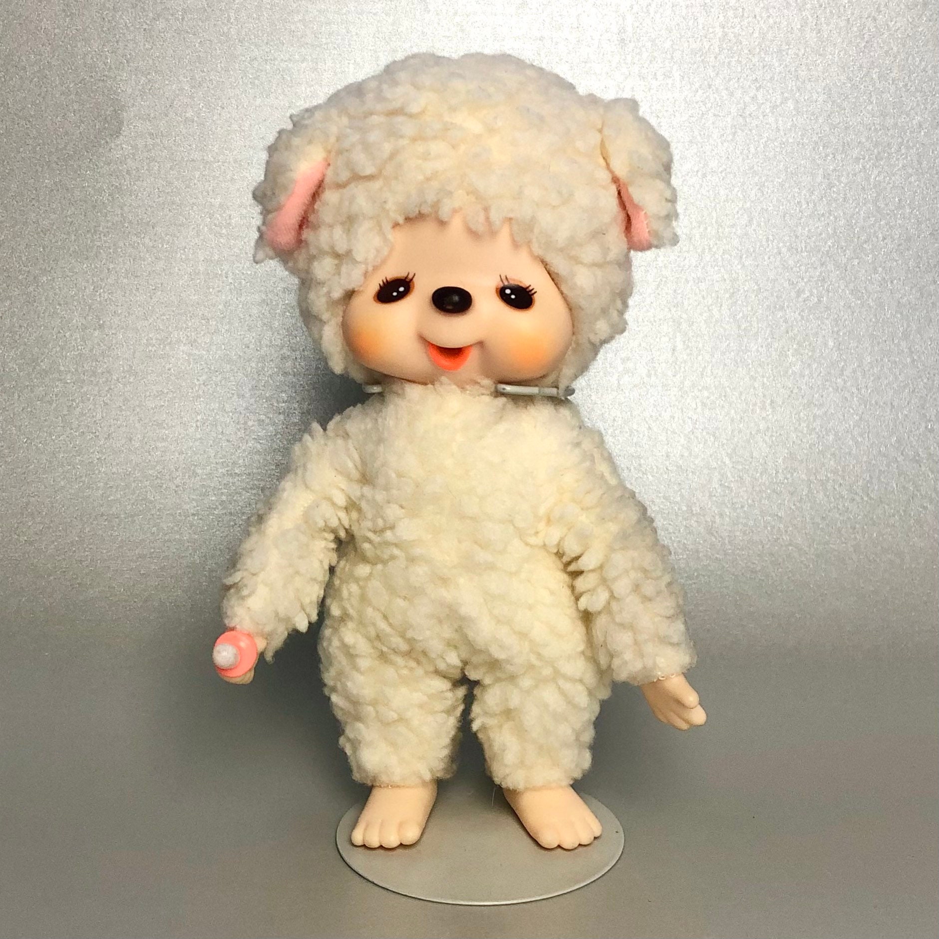 Vintage Monchhichi Sekiguchi Sheep 8 Inch Plush Toy Beige Fur - Etsy