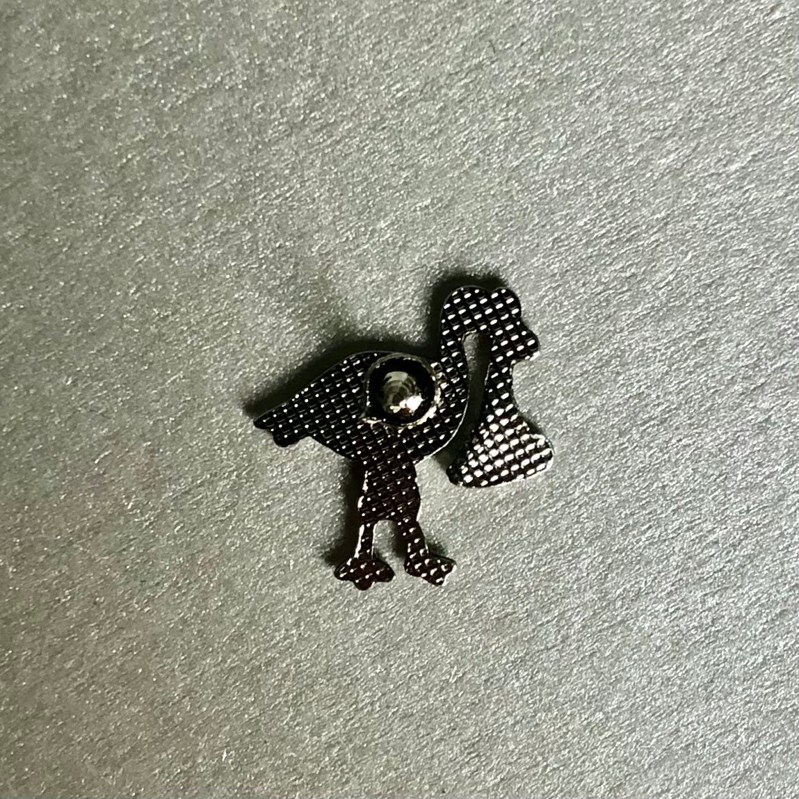 Vintage Pink Flamingo Newborn Baby Mini Pin, Silver Tone Pink Enamel ...