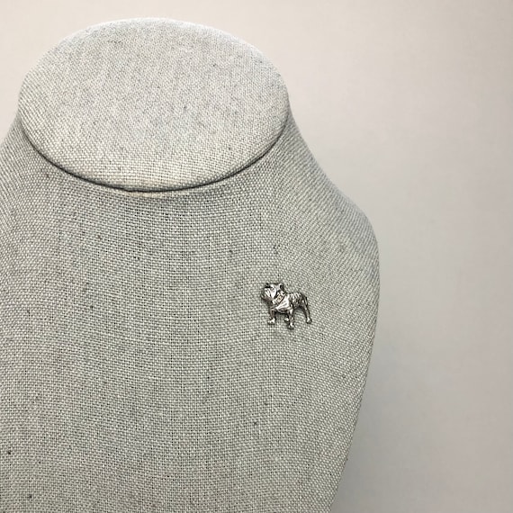 Vintage Mack Truck Bulldog Dog Pin, Silver Tone Lapel… - Gem