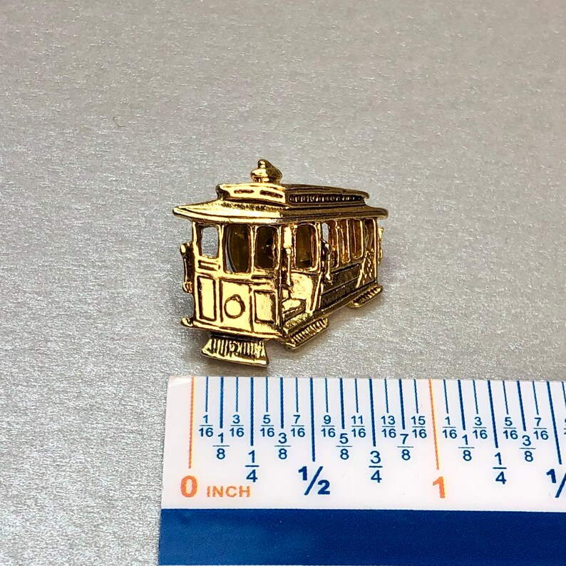 Vintage Retro Antique Cable Car Cabin Gold Tone Small Tiny - Etsy