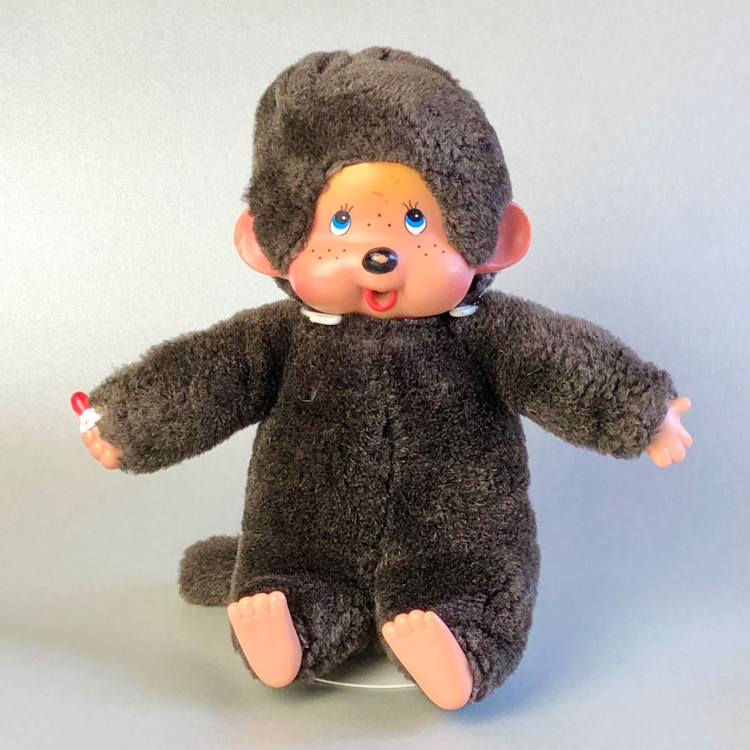 Vintage 70s Monchhichi Monkey Plush Toy: Sekiguchi Collectible - Etsy