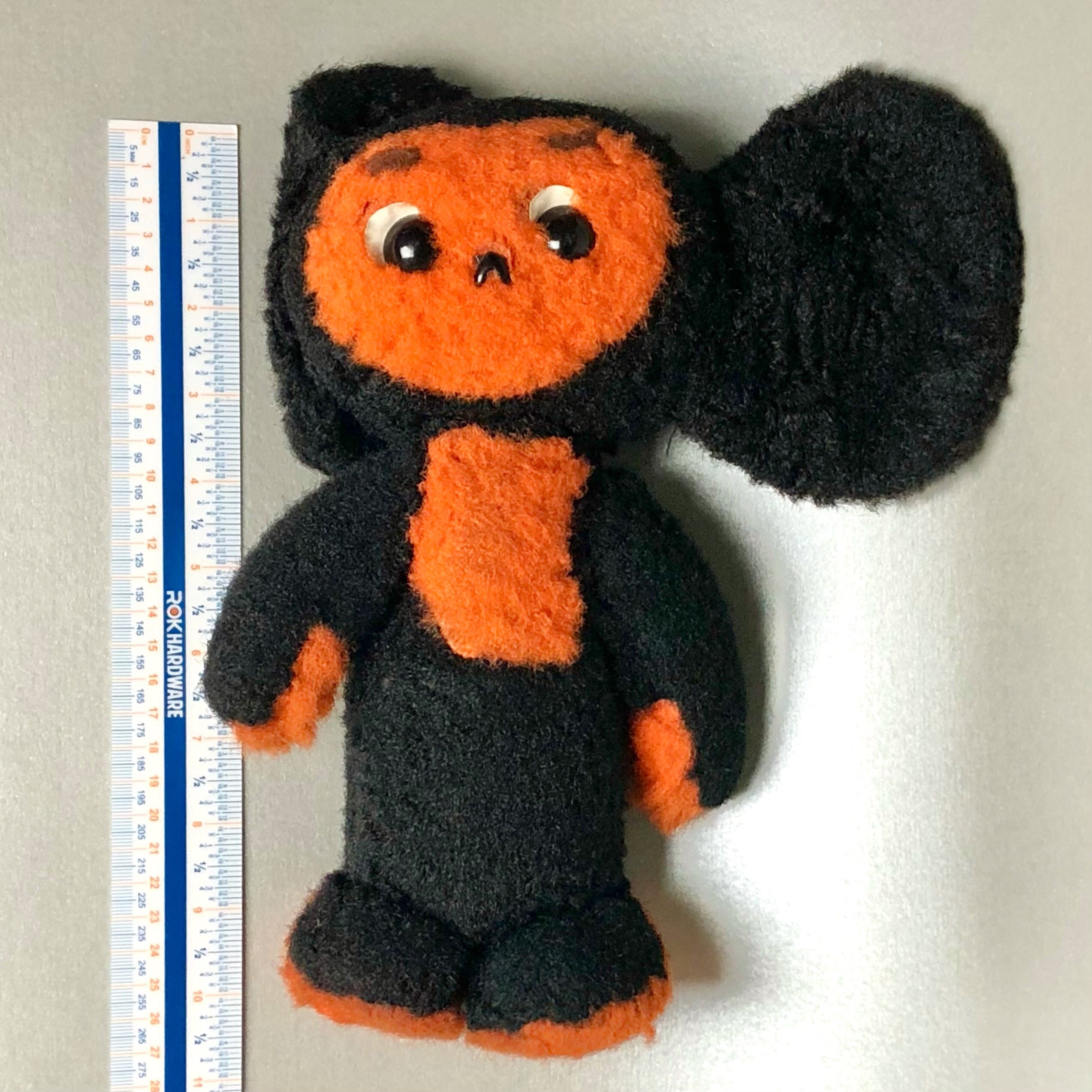 Vintage 1970s Plush Cheburashka Toy USSR Fairytale Cartoon - Etsy