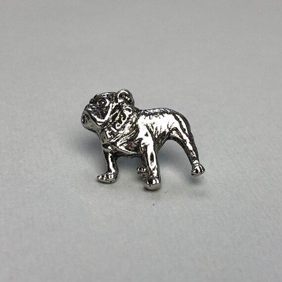 Vintage Mack Truck Bulldog Dog Pin, Silver Tone Lapel… - Gem