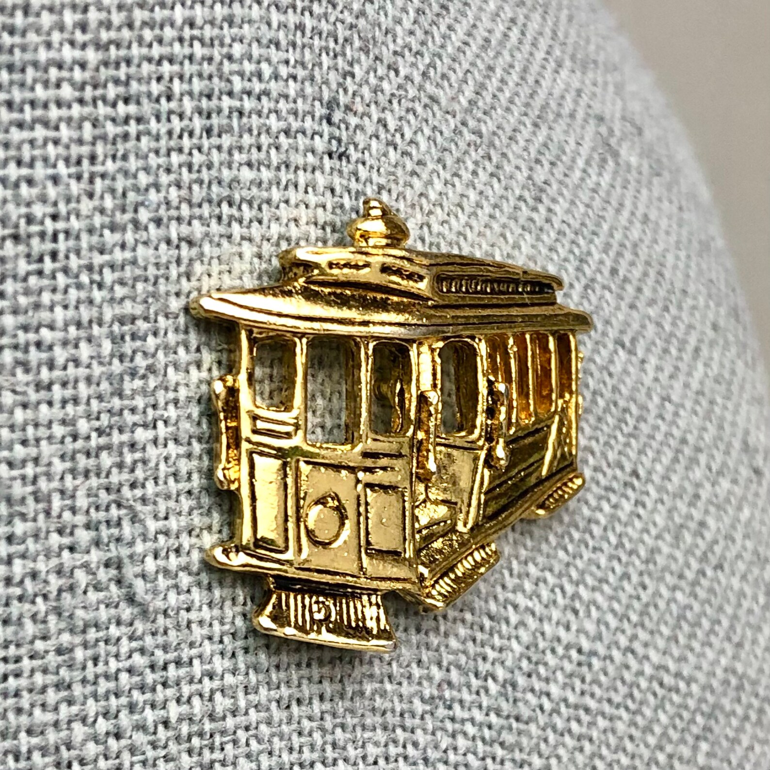 Vintage Retro Antique Cable Car Cabin Gold Tone Small Tiny - Etsy