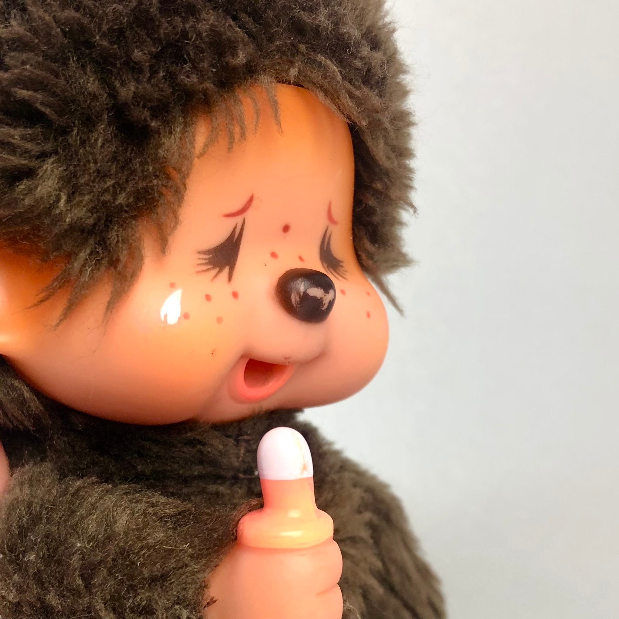 Vintage Monchhichi Sekiguchi Crying Face Monkey Plush Toy - Etsy