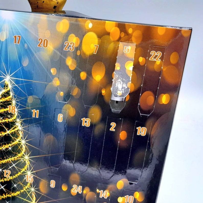 Yule Perfume Advent Calendar. 24 Mini Eau De Toilette Samples - Etsy UK