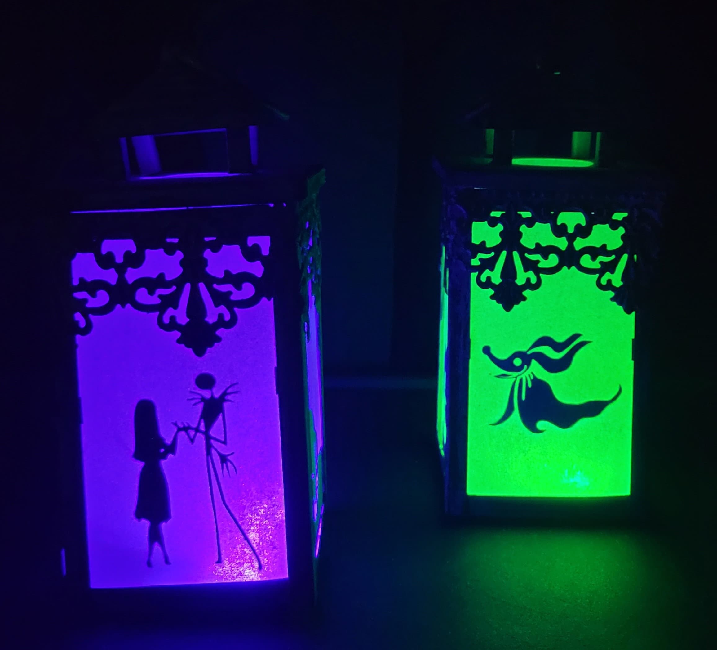 Nightmare Before Christmas Lantern - Etsy
