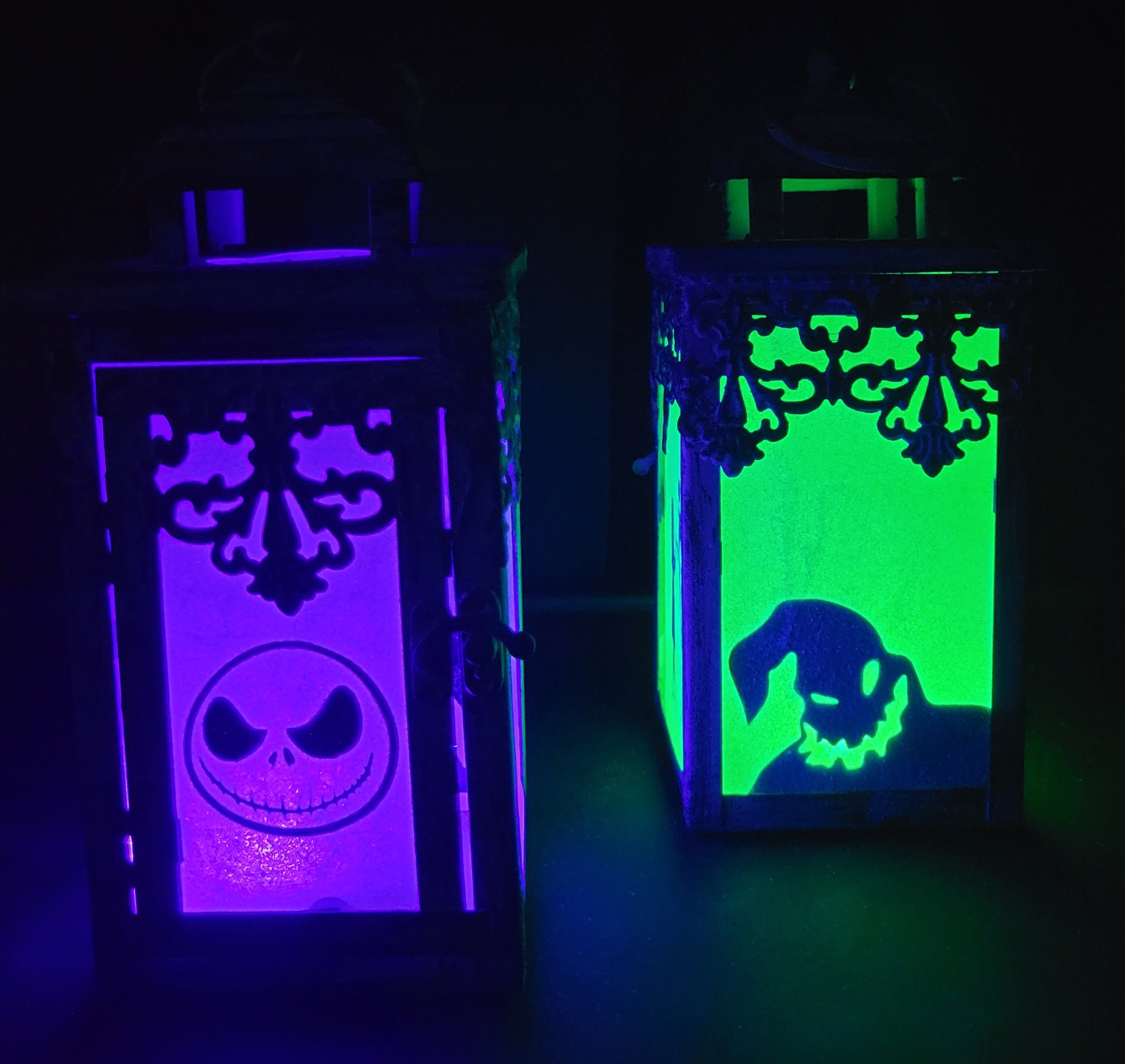 Nightmare Before Christmas Lantern - Etsy