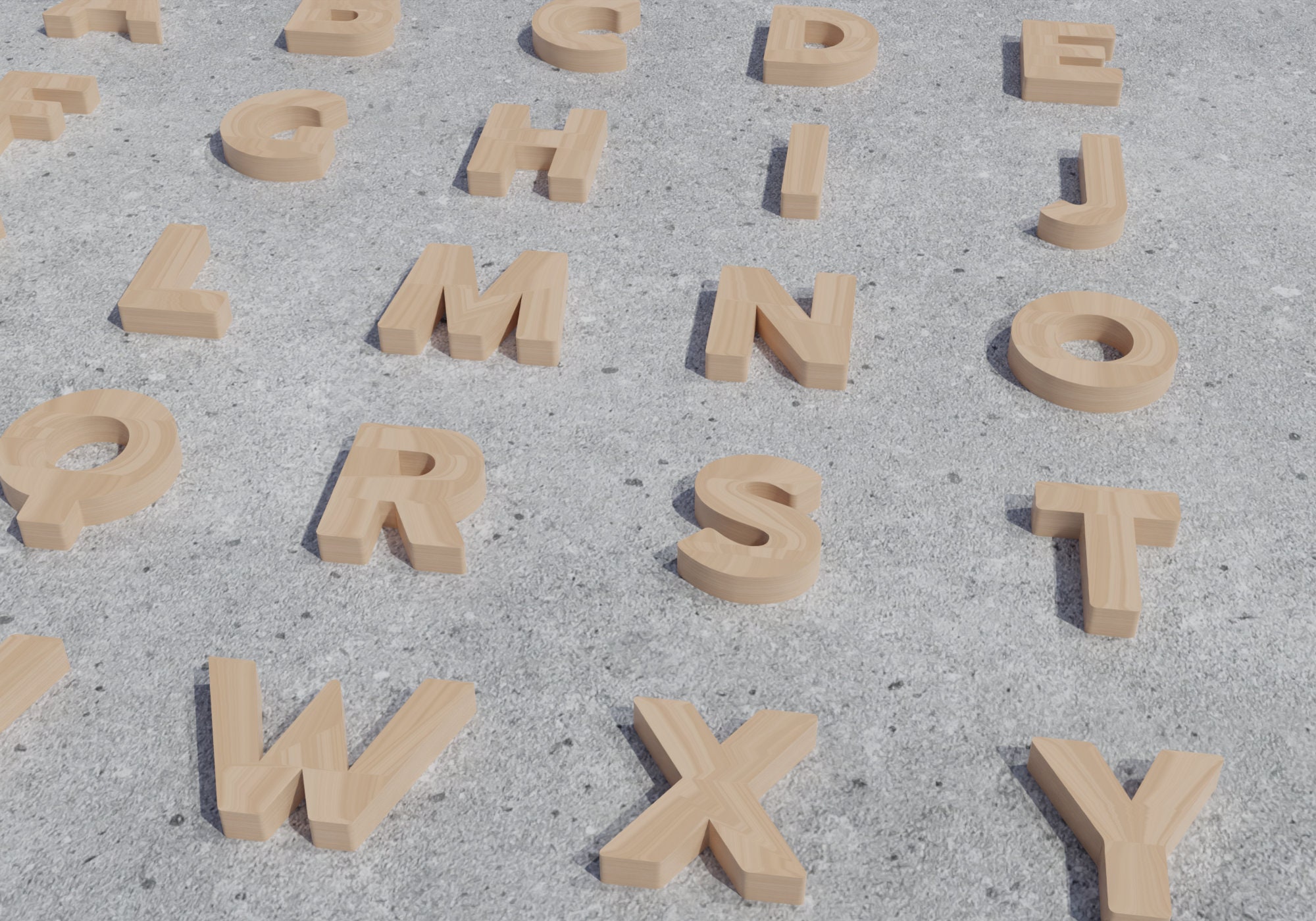 Full Alphabet Set | Movable Letters | Block Letters | Capital and ...