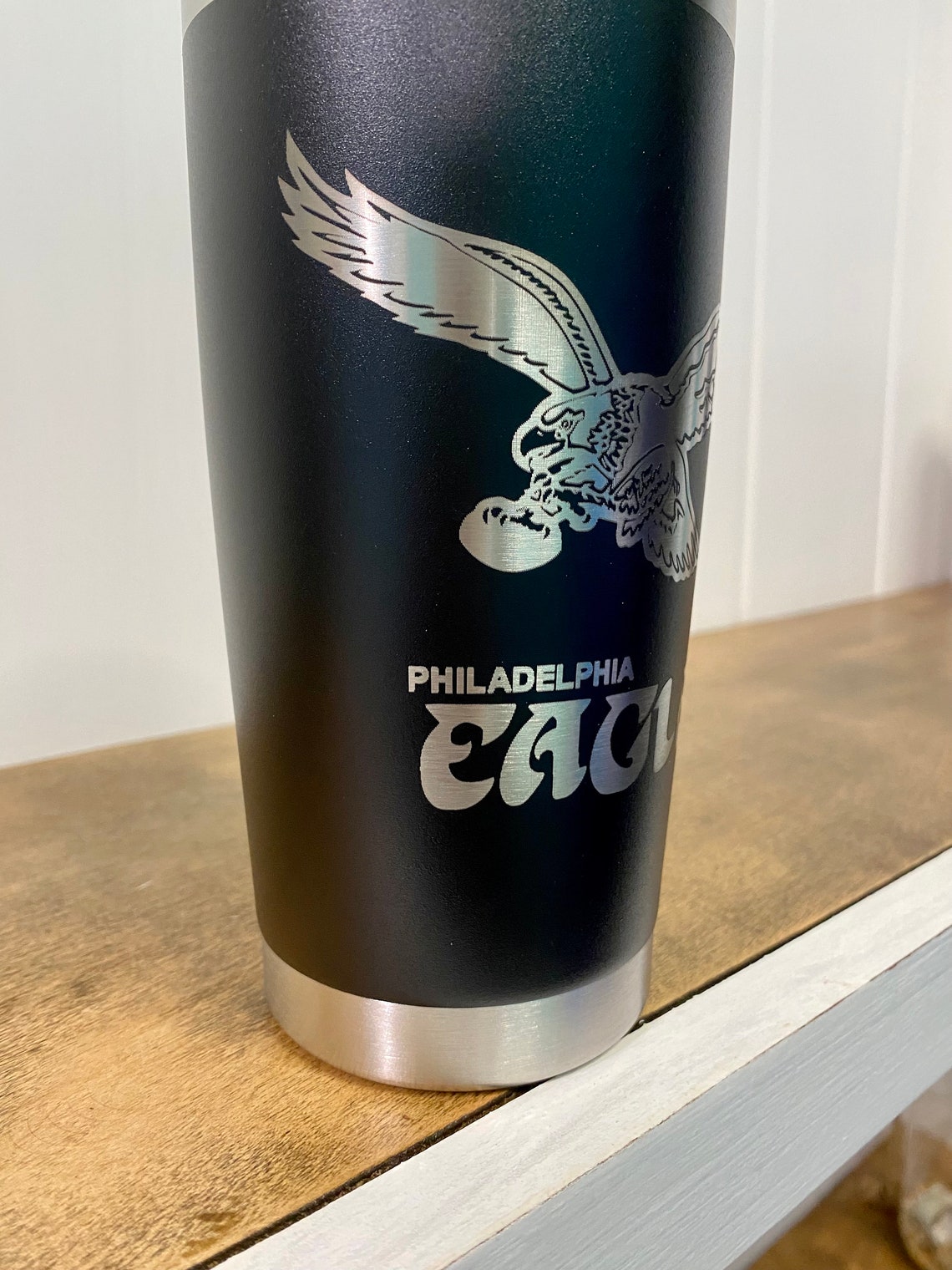 20 Oz. Eagles Stainless Steel Tumbler FREE SHIPPING - Etsy