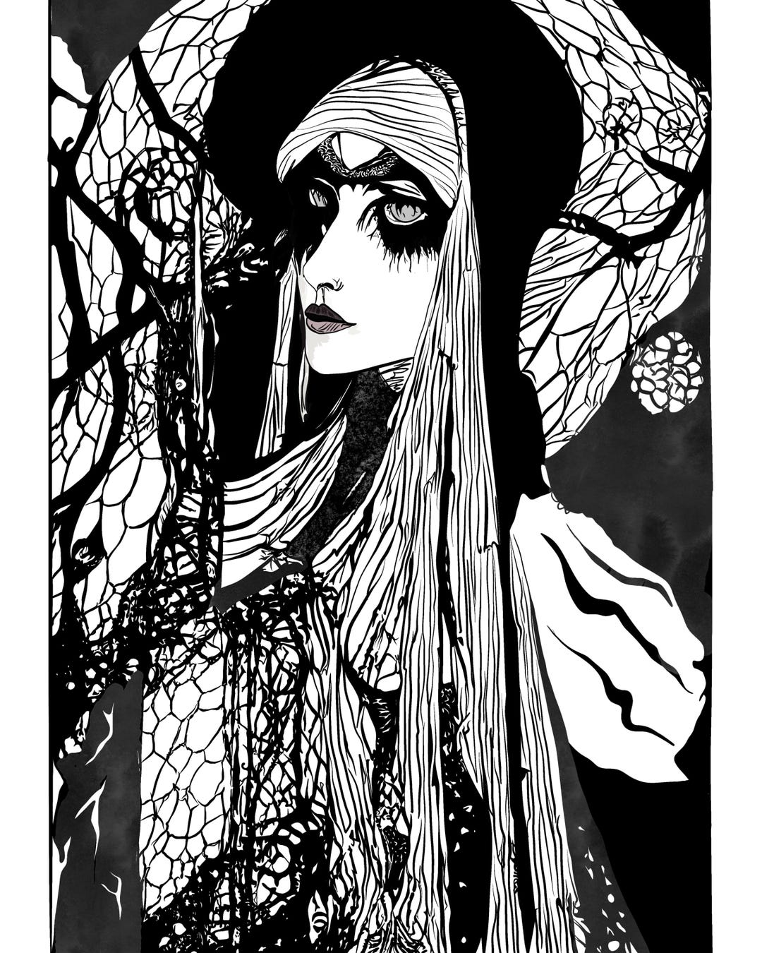 Fragmentation Art Print | Digital Art | Art Poster | Portrait Art | Art ...