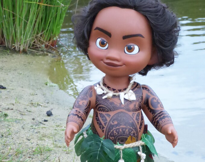 Poupée Disney Animator's OOAK Maui De Vaiana / Moana - Etsy