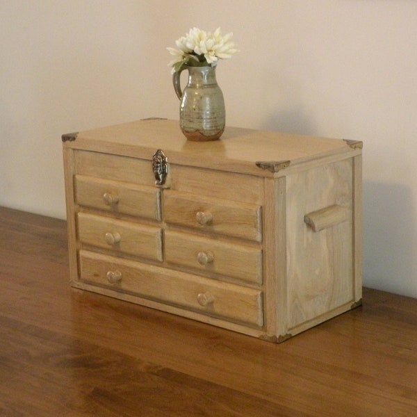 Large Hinged Box With Drawers - Etsy