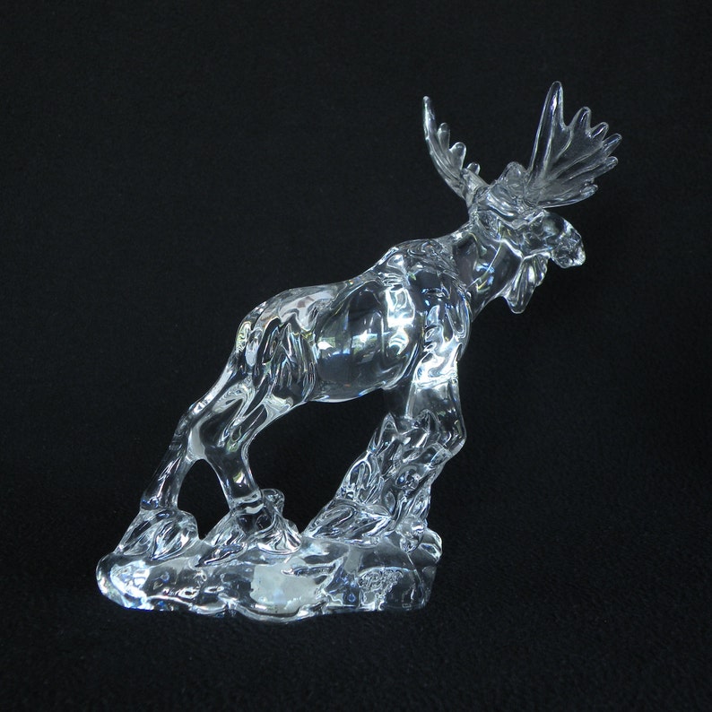 Majestic Moose wonders of the Wild Crystal - Etsy