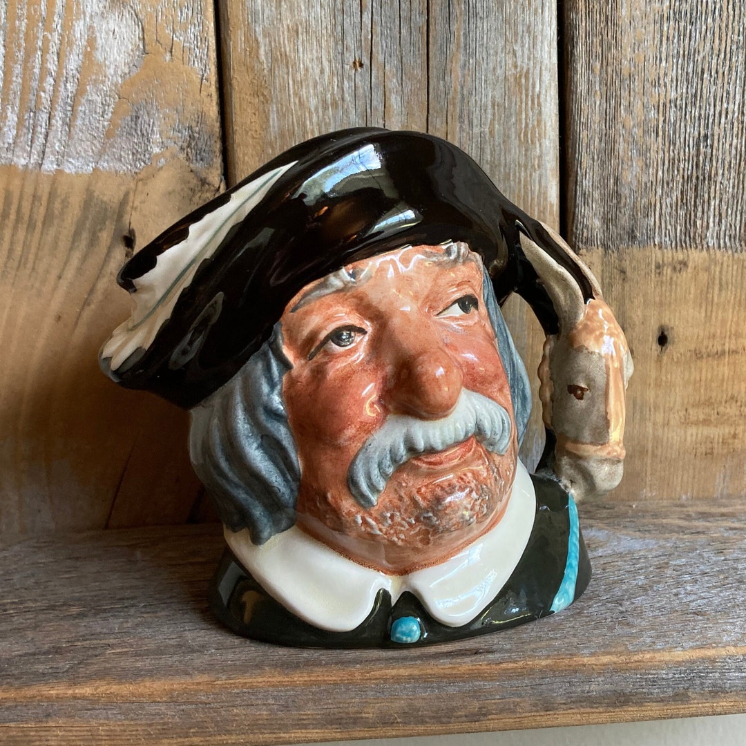 Royal Doulton sancho Panca D6461 Small 4 Toby Character Jug/mug Sancho ...