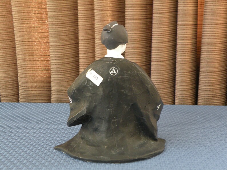 Ceramic Samurai Figurine / Hojo Clan | Etsy