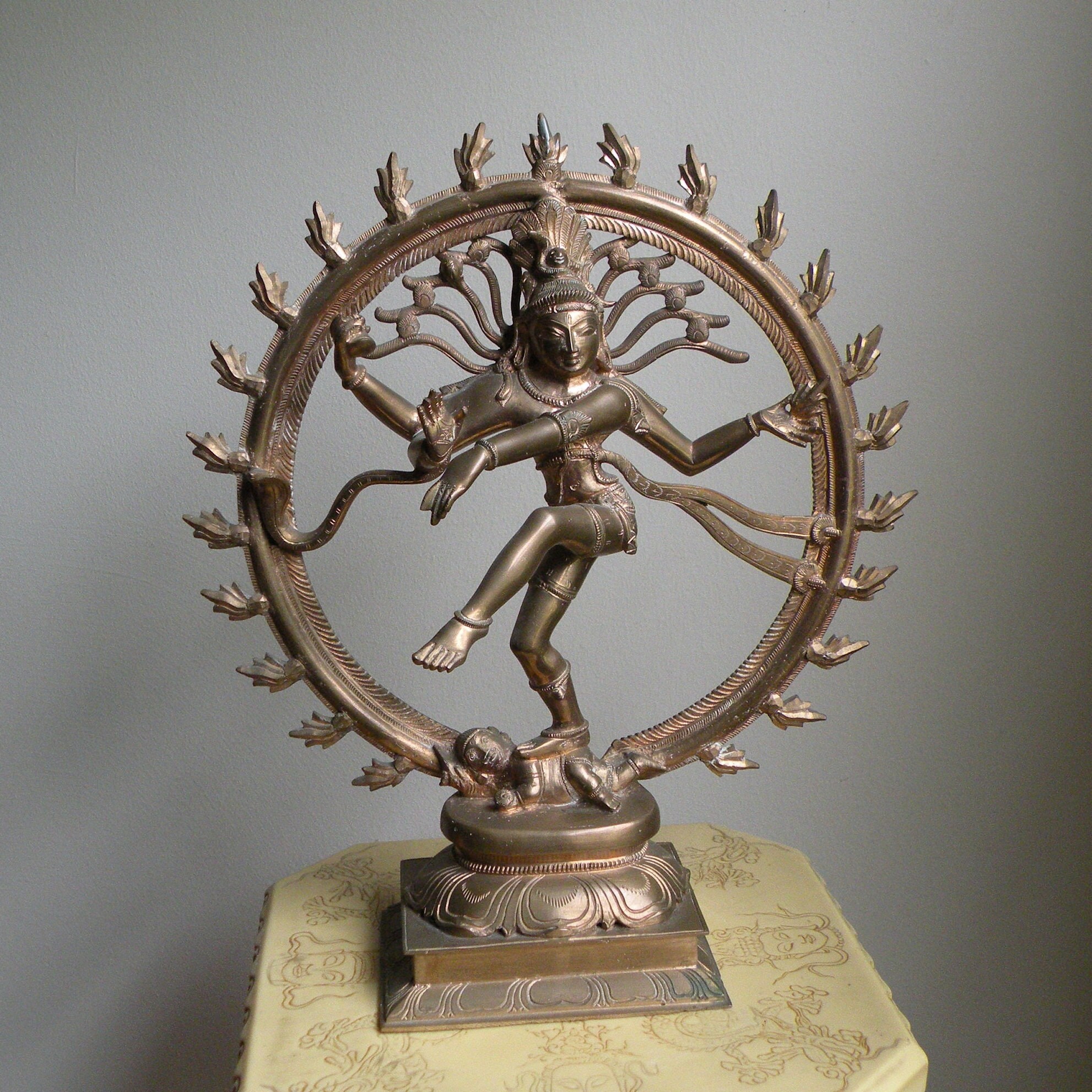 Bronze Hindu Dancing Shiva Nataraja Sculpture 12 Tall - Etsy