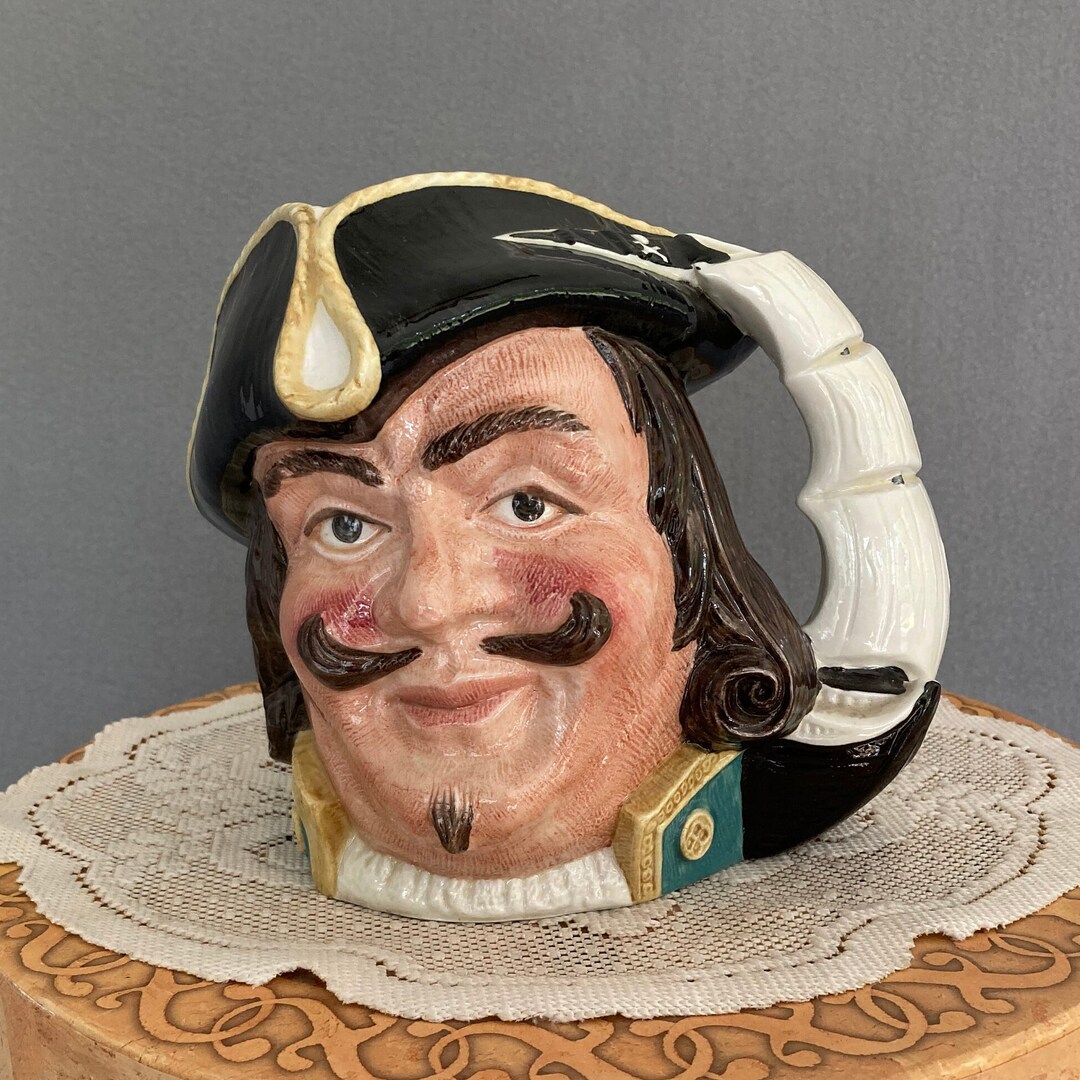 Royal Doulton Sir Captain Henry Morgan Large Toby Character Jug D6467 ...