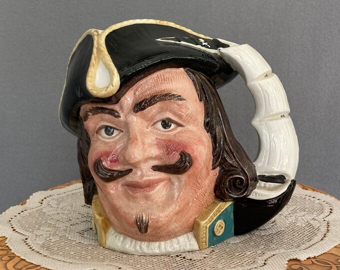 Royal Doulton Sir Captain Henry Morgan Large Toby Character Jug D6467 ...