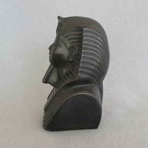 Egyptian Pharaoh King Tut Bust - Etsy