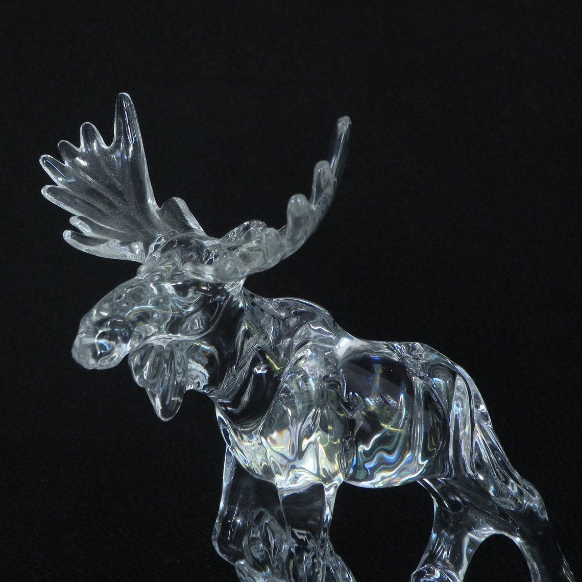 Majestic Moose wonders of the Wild Crystal - Etsy