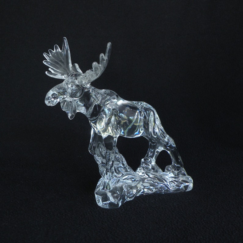Majestic Moose wonders of the Wild Crystal - Etsy