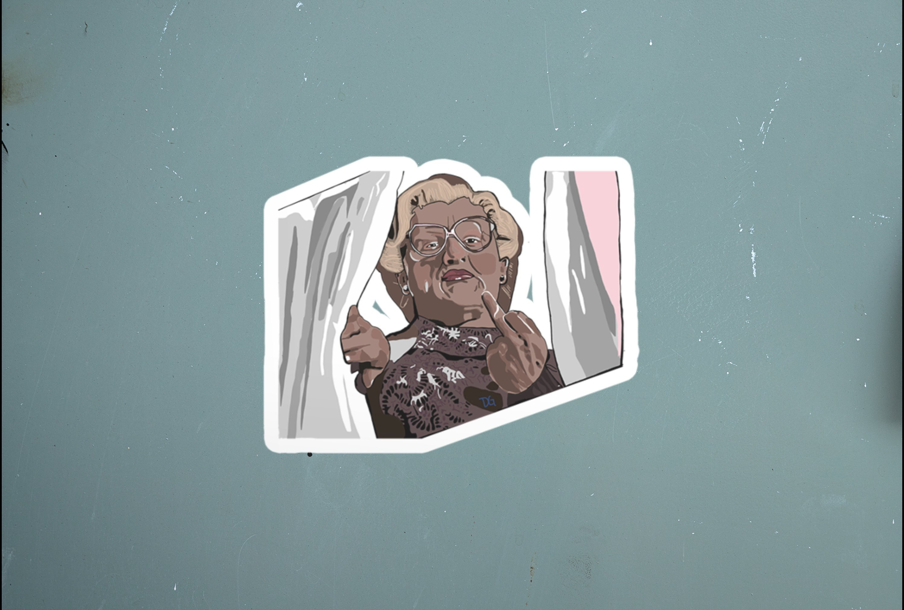 Robin Williams Mrs Doubtfire Middle Finger