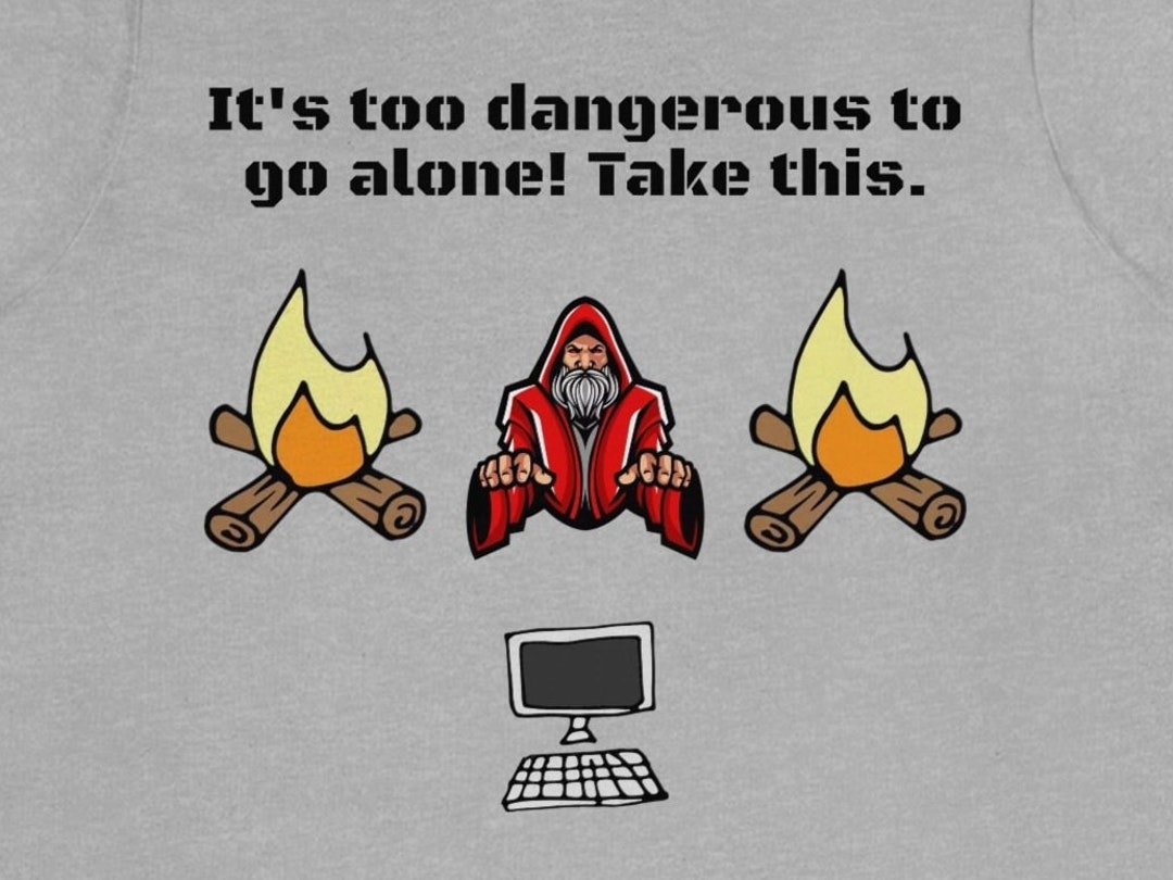 It's Too Dangerous to Go Alone, Take This Computer - Funny Gamer Tech ...