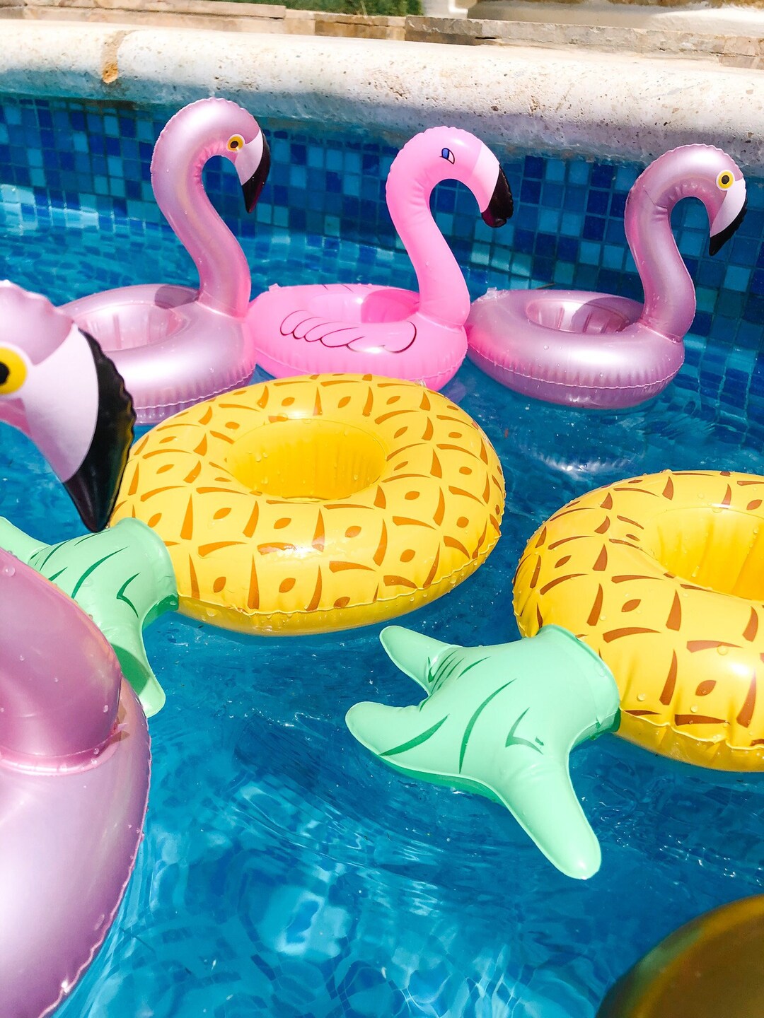 Drink Floaties, Bridesmaid Gift, Drink Holder, Swan Float,pool Floaty ...