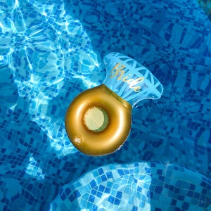 Diamond Ring Drink Float - Bridal Gifts - Ring Pool Floatie ...