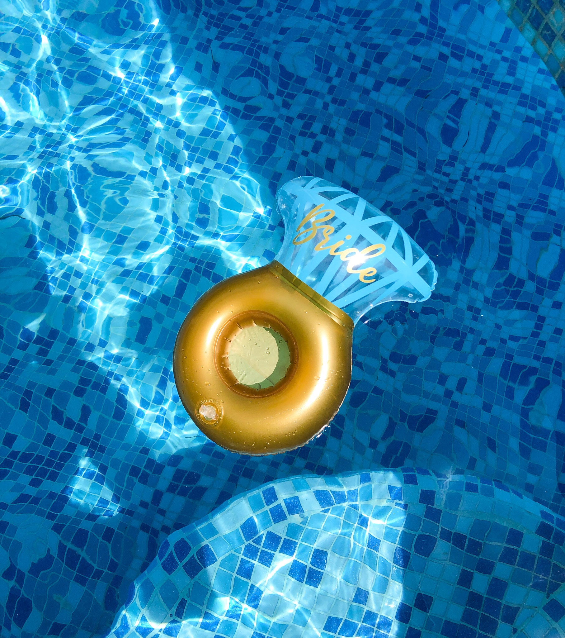 Diamond Ring Drink Float - Bridal Gifts - Ring Pool Floatie ...