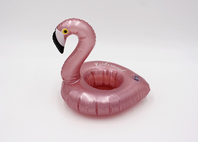 Flamingo Drink Floaties Custom Pool Floats Bridesmaid Gift - Etsy