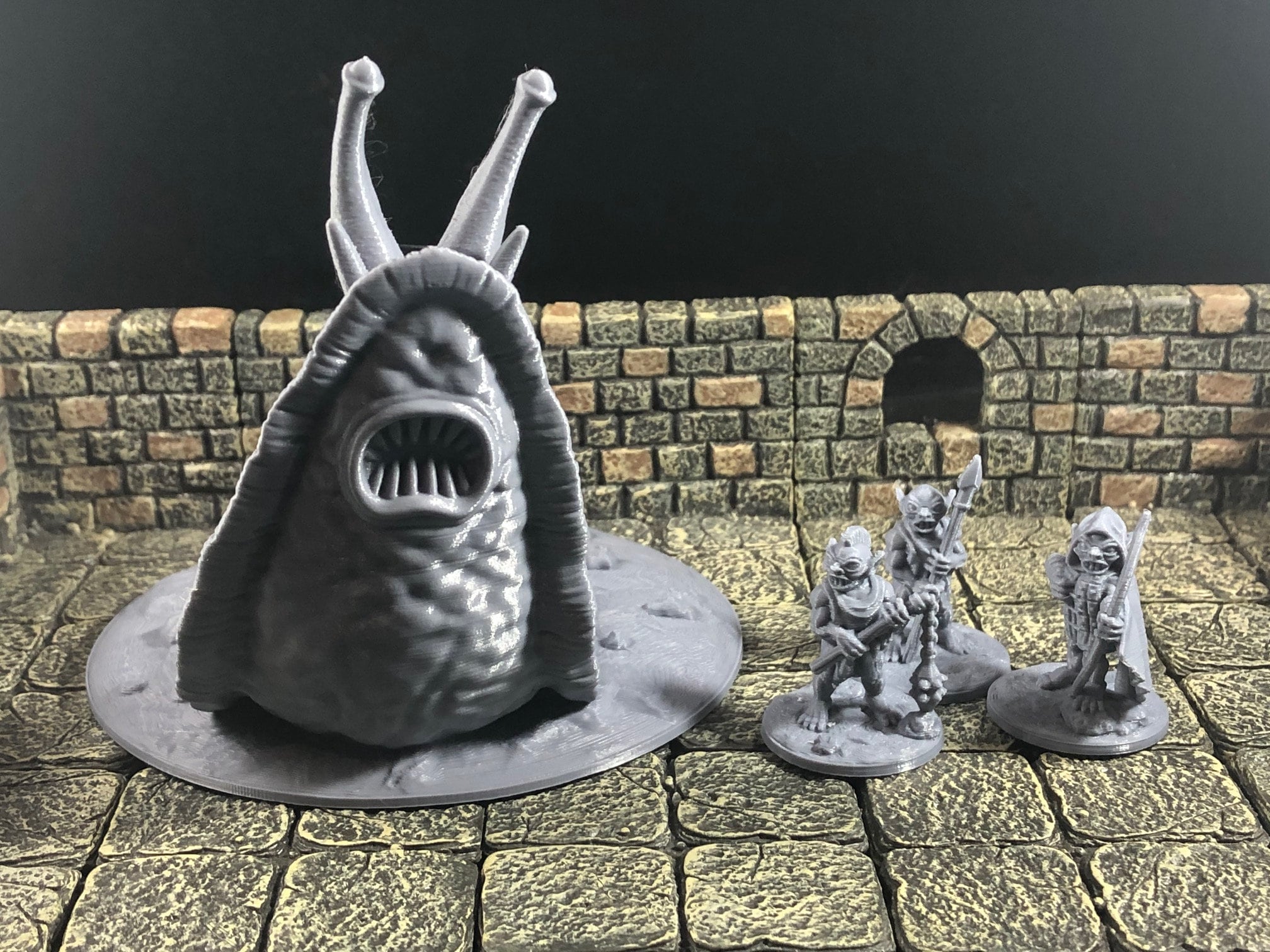Giant Slug - 28mm Scale D&D Miniature - Etsy