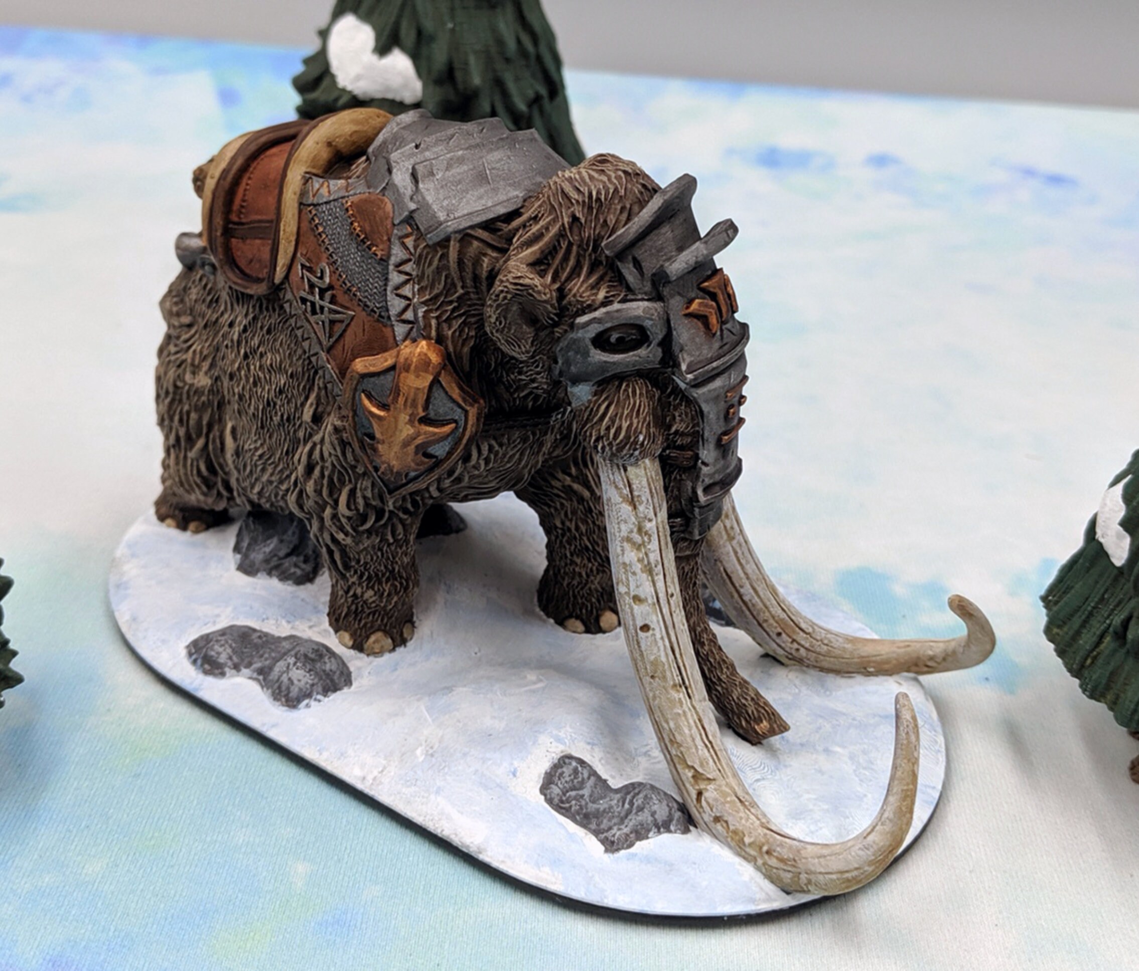 Mammoth - 28mm D&D Miniature - Etsy