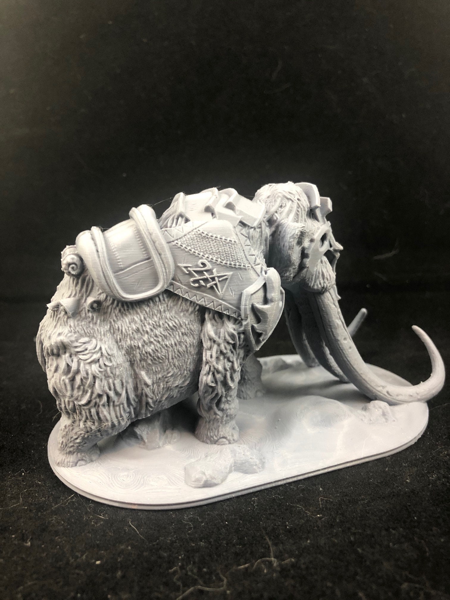Mammoth 28mm D&D Miniature - Etsy
